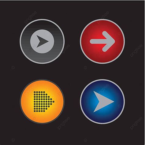 Arrow Icon Button Navigation Link Arrow Vector Navigation Link Arrow PNG And Vector With