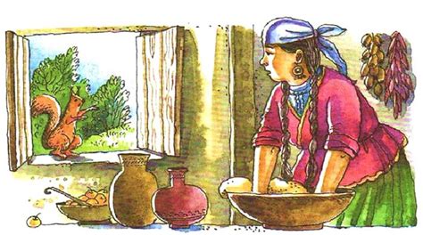 Три дочери татарская народная сказка презентация 1 класс перспектива