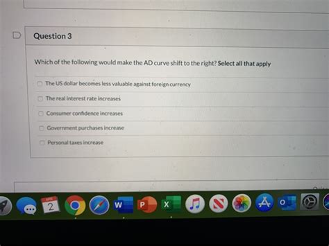 solved question 3 which of the following would make the ad