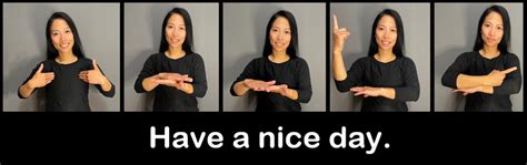 A In Sign Language