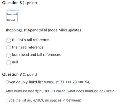 Each Node In A Doubly Linked List Contains Data And