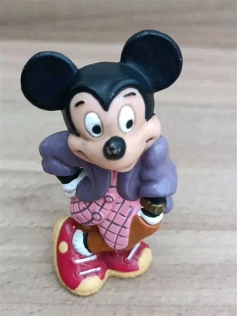 Walt Disney Mickey Mouse Bullyland Bully Pvc Toy Figure West Germany Vtg