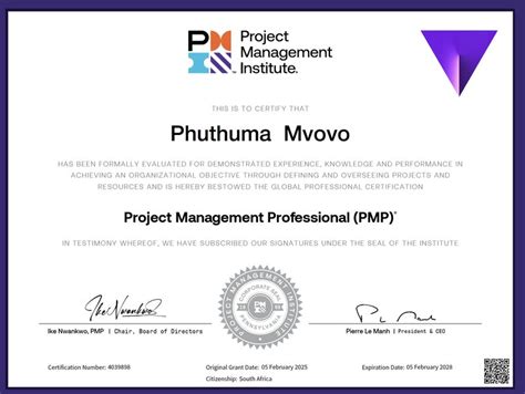 🥳 🥳 🥳 I Am Super Excited To Share Some Amazing News I Have Been Awarded The Pmp Achievement By