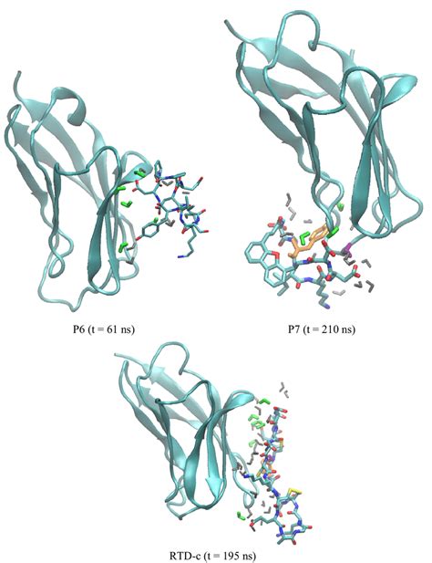 Selected Poses With Bridging Water Molecules Obtained From The 300 Ns