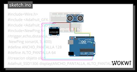 Ultrasonico Wokwi Esp32 Stm32 Arduino Simulator