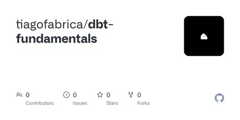 github tiagofabrica dbt fundamentals
