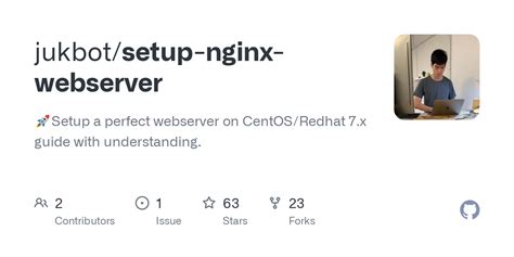 GitHub Jukbot Setup Nginx Webserver Setup A Perfect Webserver On CentOS Redhat X Guide