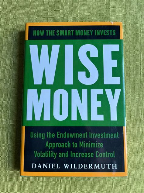 Wise Money Daniel Wildermuth Hobbies And Toys Books And Magazines