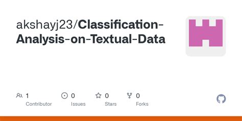 github akshayj23 classification analysis on textual data
