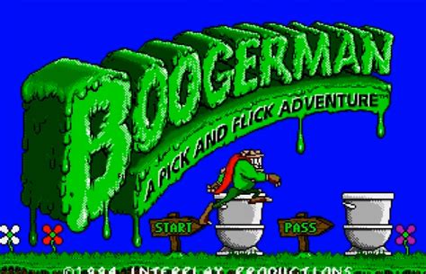 Boogerman A Pick And Flick Adventure Play Sega Games Online