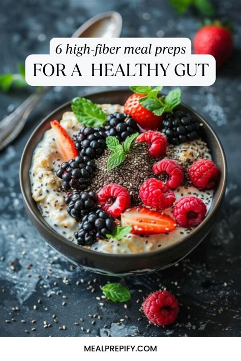 6 Easy High Fiber Recipes For A Healthier Gut High Fiber Gluten Free