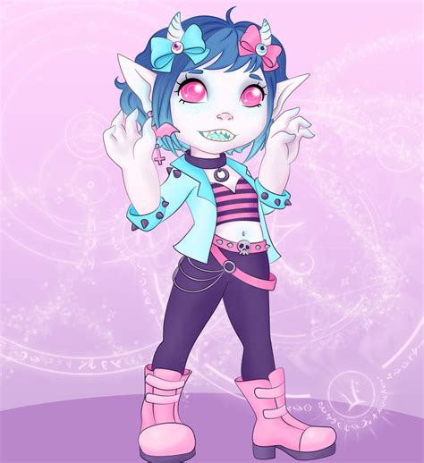 Troll Girl By Veritocorradine On Deviantart