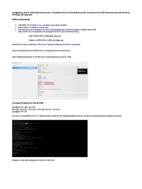 configure oracle restart for testing patching and upgrades pdf