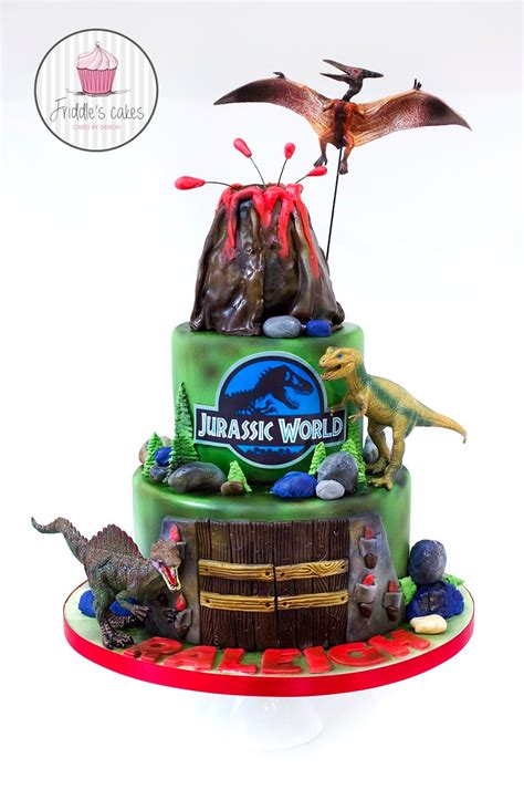 Jurassic World Cake Friddles Cakes