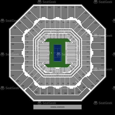 Arthur Ashe Stadium Seating Chart Usopentennis2024