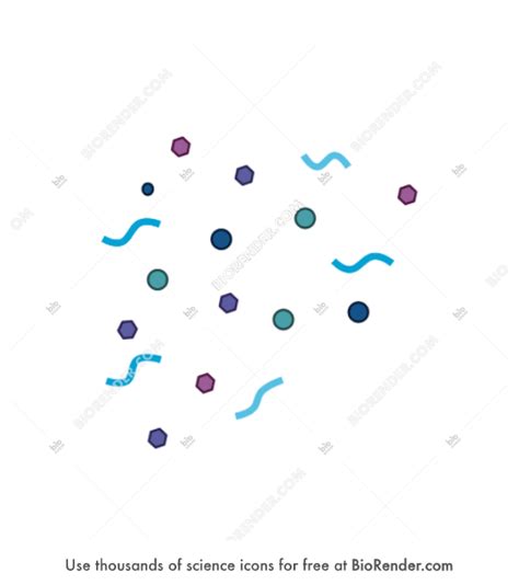 Free Molecule And Protein Particles Icons Symbols And Images Biorender