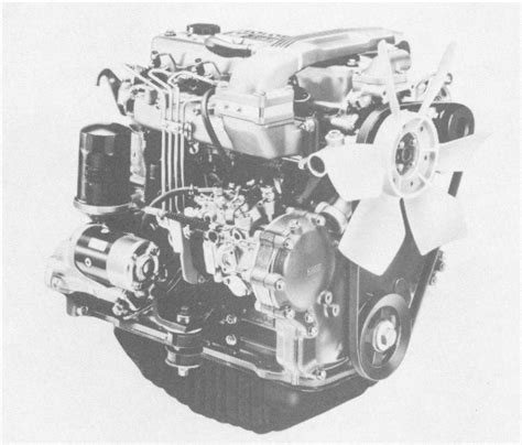 Toyota 1z Diesel Engine Direct Injection 2953cc180cu In Toyota