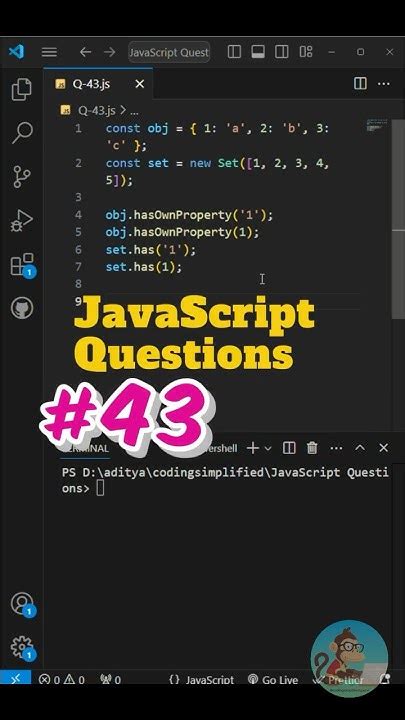 Q43 Javascript Questions Series Coding Webdevelopment Codingsimplifiedspace