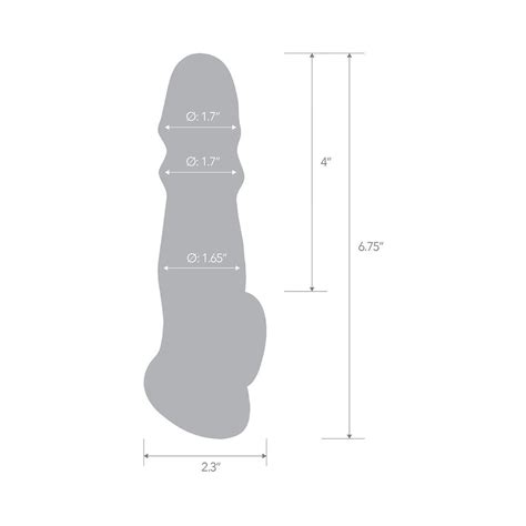 Blue Line 675 In Girthy Penis Enhancing Sleeve Extension Shop