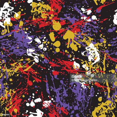 그런 지 스타일에 추상적인 배경입니다 잉크 밝아진 완벽 한 패턴 핸드는 스프레이 질감을 그려집니다 컬러 일러스트입니다 건강관리와 의술에 대한 스톡 벡터 아트 및 기타 이미지