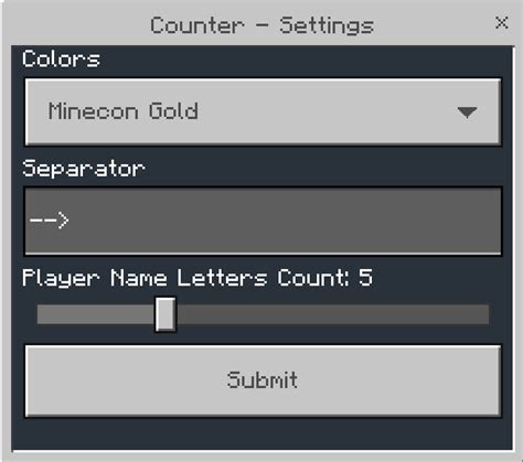 counter mc minecraft bedrock scripts curseforge