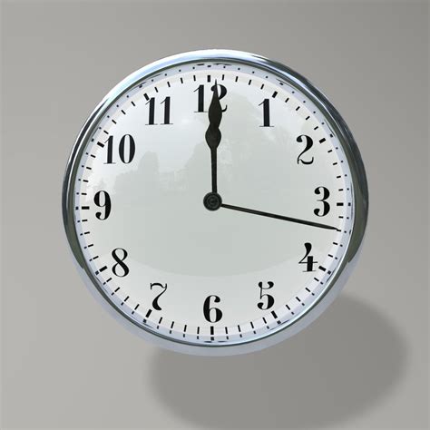 Часы 3D Модель $10 - .c4d - Free3D