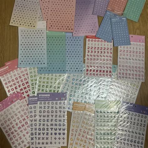 Learning Tools Stationery Handwriting 다이어리 다이어리꾸미기 다꾸 다꾸스티커 스티커 On