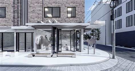 테마의 거리 프로젝트투시도 도면 제작·수정 포트폴리오 크몽