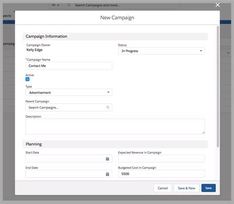 Salesforce Pardot Processes Template