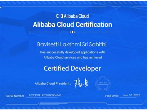 Bavisetti Lakshmi Sri Sahithi On Linkedin Im Happy To Share My