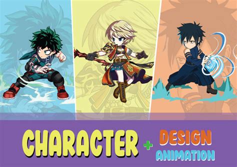 create stunning 2d game character by hainguyen10 fiverr
