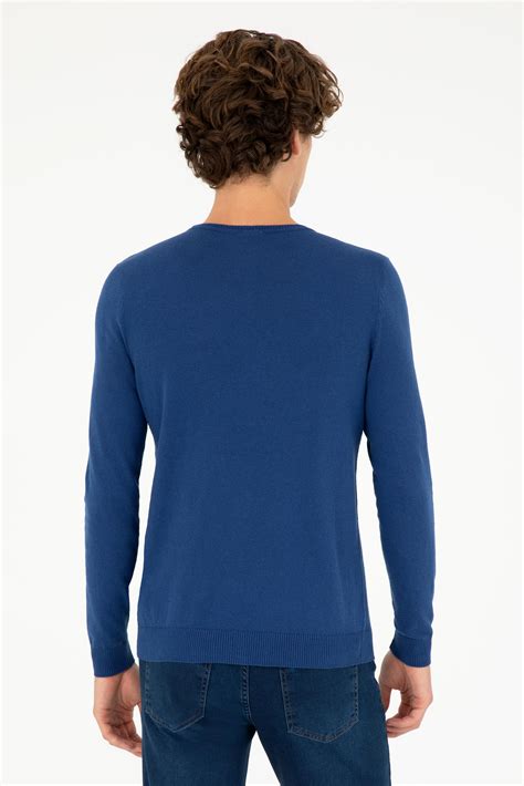 Erkek İndigo Basic Kazak 50293505134 U S Polo Assn