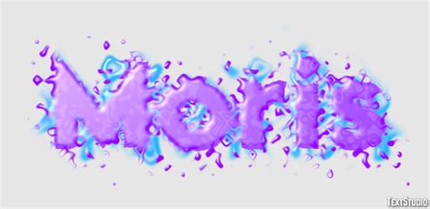 Moris Text Effect And Logo Design Name