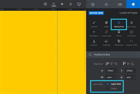 Slider Revolution Manual Advanced Layer Animations Tab
