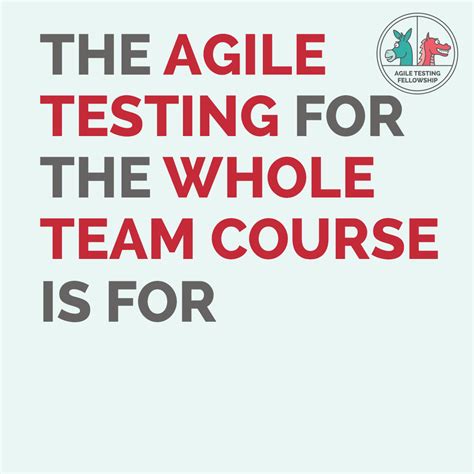 Agile Testing Fellowship On Linkedin Tester Developer Scrummaster Manager