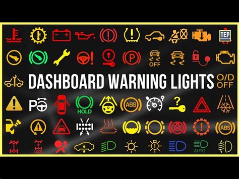 every dashboard warning lights in your car explained part 51 off