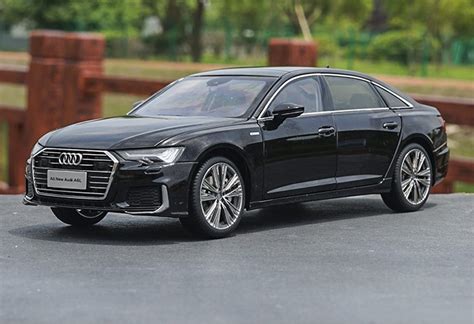 1 18 Dealer Edition 2019 Audi A6 A6l Black Diecast Car Model