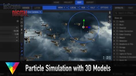 Particle Simulation With 3d Models Youtube
