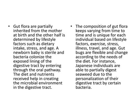 Gut Microbiome And Its Functions In The Colon Pptx Digestive