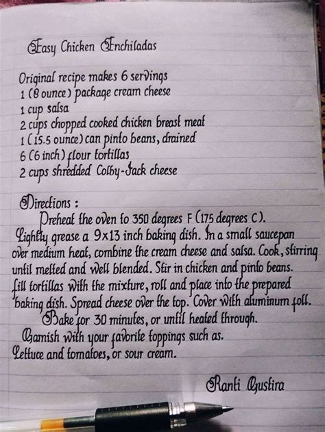 Easy Chicken Enchiladas Recipe Easy Chicken Enchiladas Recipe