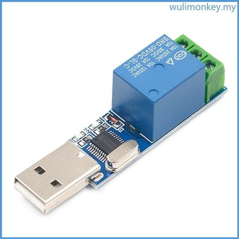 Wu Lcus 1 Type Usb Relay Module Electronic Converter Pcb Usb Intelligent Control Shopee Malaysia