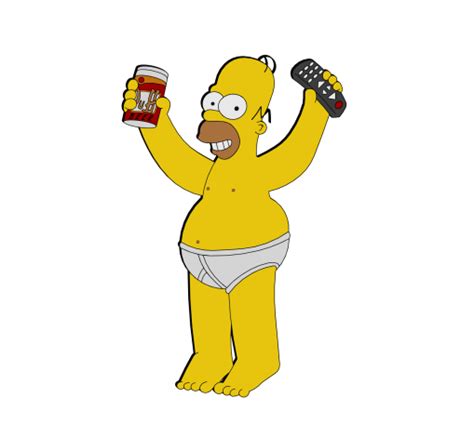 Homer Simpson In Underwear Bimstore