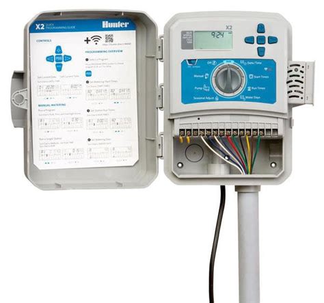 Hunter X2 600 6 Station Controller 120 Vac Internal Transformer And Plu — Zero Point Sales