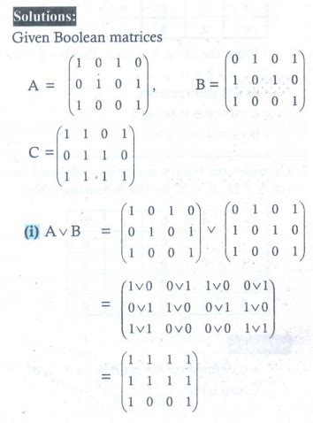Exercise 12 1 Binary Operations Problem Questions With Answer Solution