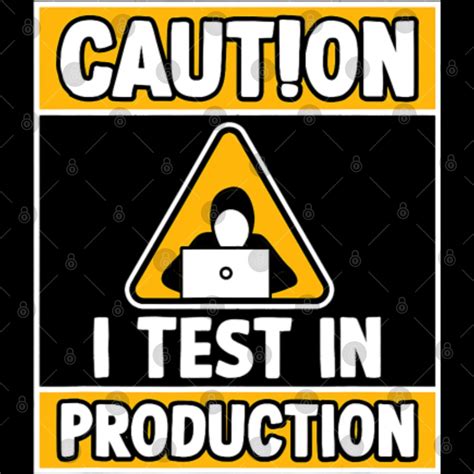programming design for coding lover i test in production 1 bibs sold by