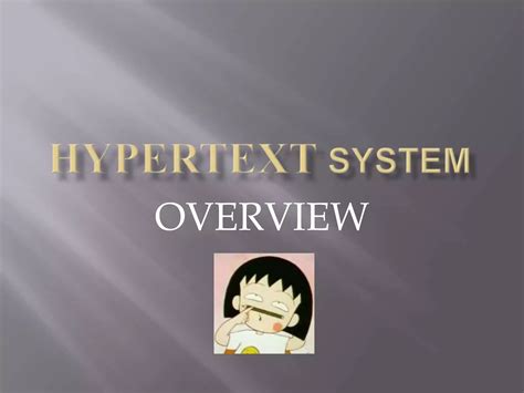 Hypertext System Pptx
