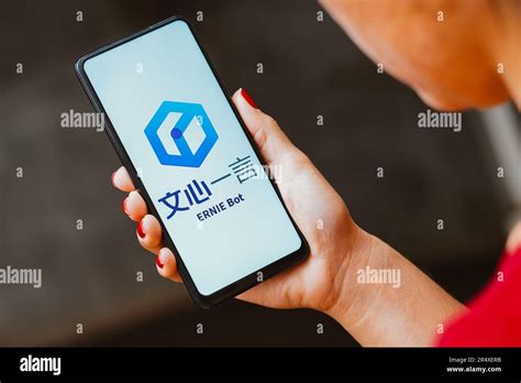 In This Photo Illustration The Ernie Bot Enhanced Representation Through Knowledge Integration