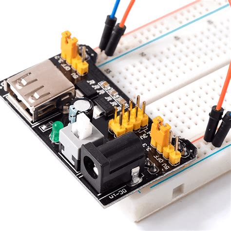 M Dulo Mb102 Dc Fuente De Alimentaci N Para Protoboard Tauxi
