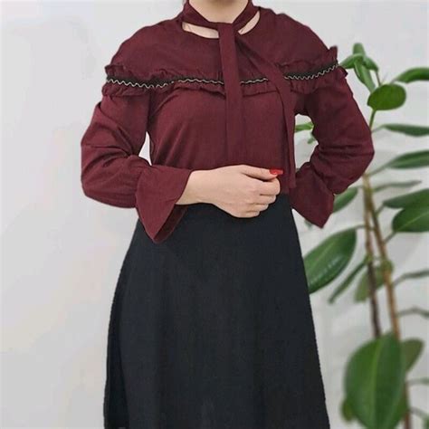 خرید و قیمت شومیز زنانه دخترانه دامن متصل نوار دوزی شده یقه کرواتی