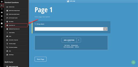 Drop Down List Shout Docs